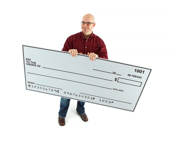 Custom Giant Checks in San Diego - fotexprint.com - Blog